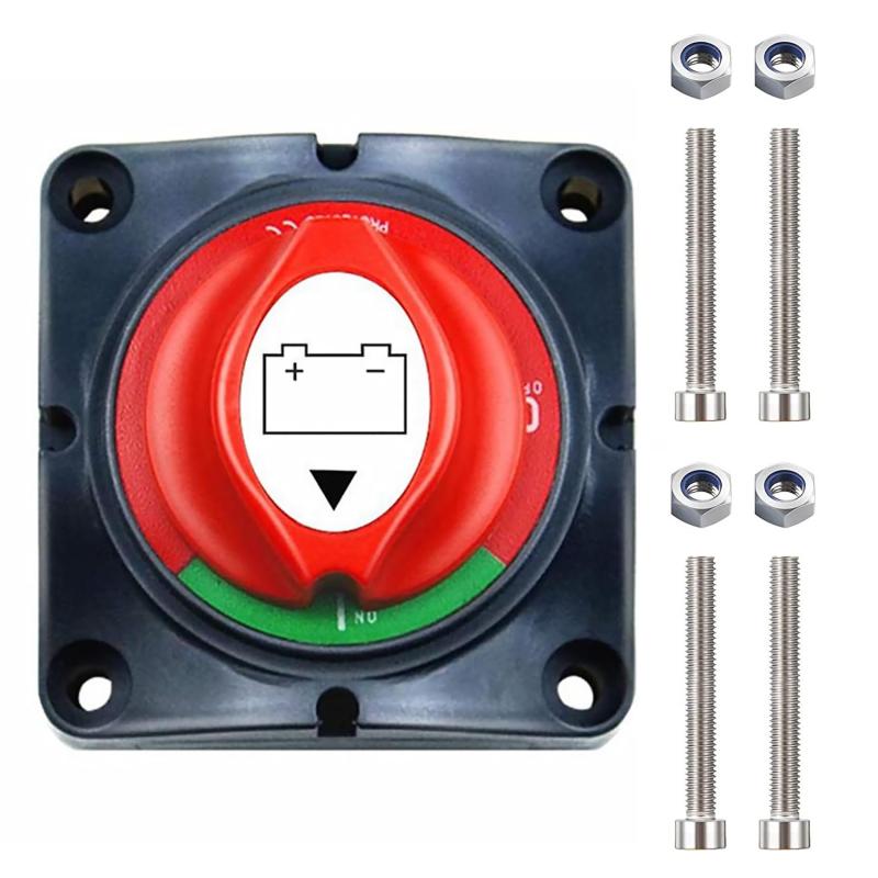 YFFSFDC バッテリー切換 スイッチ 12V-48V （275A）ON-OFF 切断スイッチ 防水 バッテリーアイソレーター 船舶 マリンボート 車 トラック ボート車など用 保護電源 漏電防止【適用】直流12-48 Vシステムの分離と...