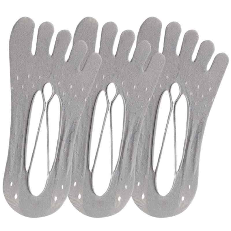 [VELIGHT] 5本指ソックス レディース フットカバー 脱げにくい 滑り止め付き ストッキング レース仕様 3足セット足指を快適に保つ5本指設計脱げにくい滑り止め加工付き薄手で通気性の高いストッキング素材上品なレース仕様で見えても美し...