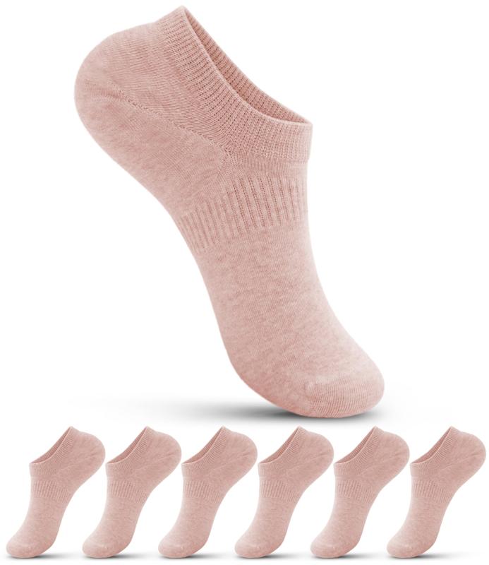 [banerise] スニーカーソックス レディース 脱げない 【綿95% 縫い目のない】 薄手 くるぶし フットカバー 靴下 夏用縫い目のない快適な履き心地：縫い目がないフラットなデザインを採用し、足への刺激を最小限に抑えます。長時間の着...