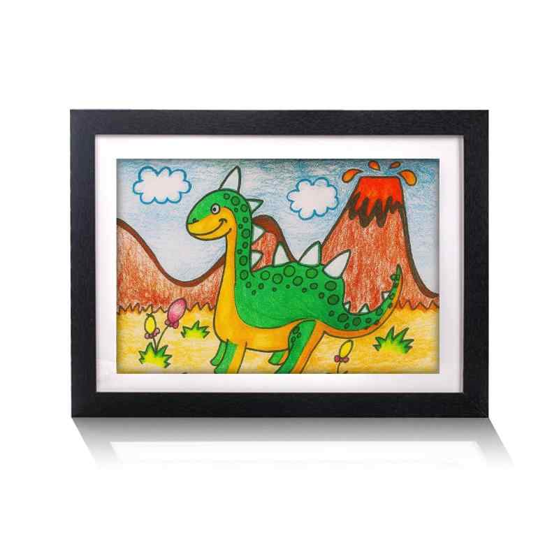 LAVERNA アートフレーム a4 額縁 a4 アート 絵 おしゃれ インテリア 子供の絵 アートフレーム フォトフレーム 木製 写真立て 保管 横縦兼用 大容量収納【子供の作品を大切に残す特別なフレーム】お子さまの成長の証である絵や作品...