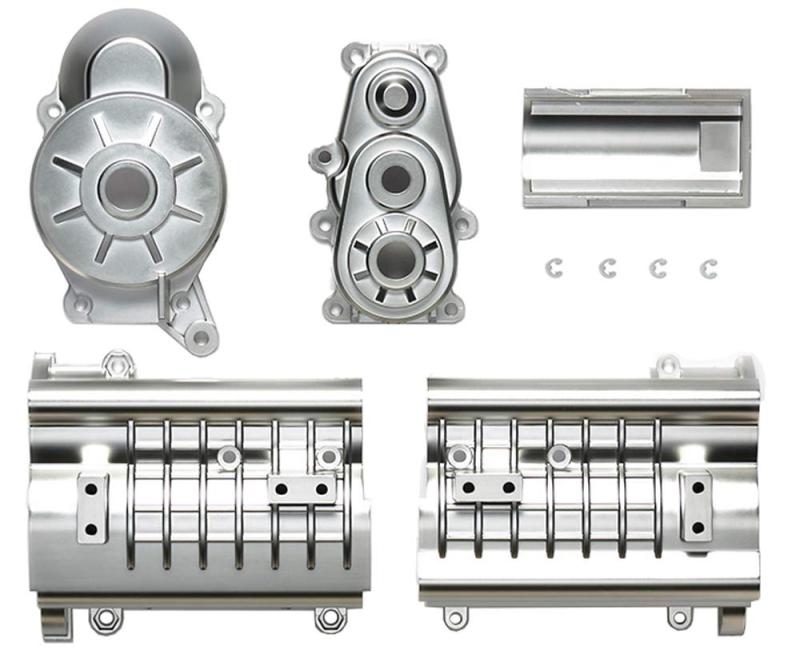 タミヤ ホップアップオプションズ No.1750 OP.1750 4x4 ピックアップ マットクロームギヤボックス (Aパーツ) RCパーツ 547501/10RCの4×4ピックアップ系、フォードF-350 ハイリフトやトヨタ ハイラックス...
