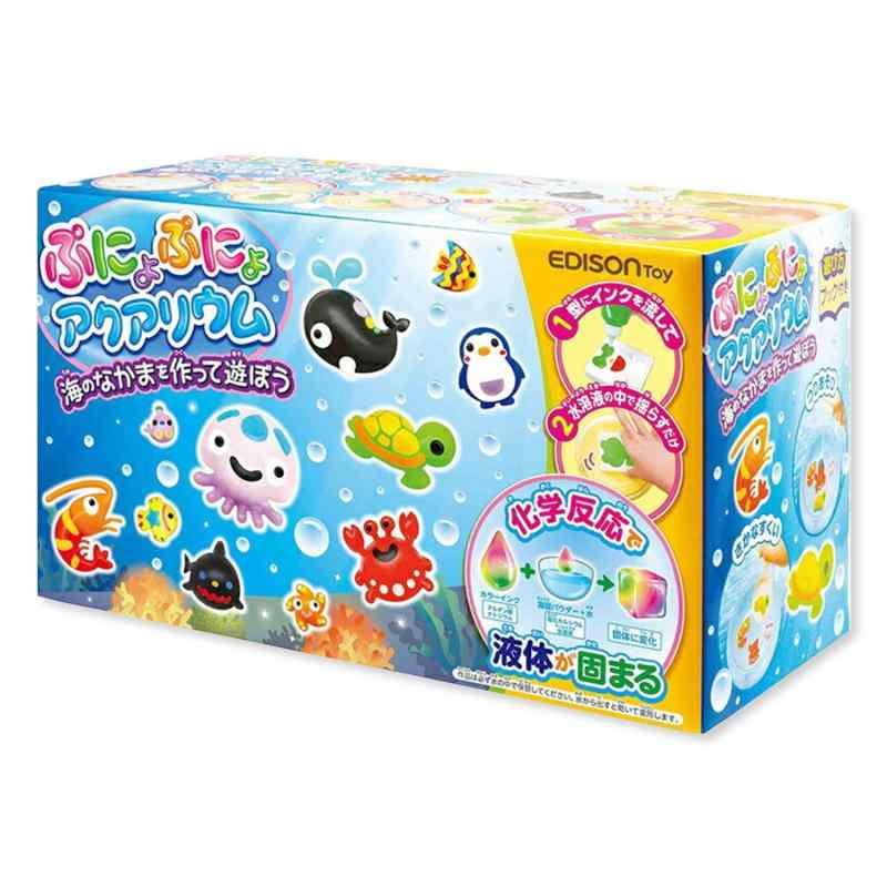 EDISON TOY(エジソントイ) ぷにょぷにょアクアリウム 海のなかまを作って遊ぼう 12本11色セット KJT1205 おもちゃ 6歳以上主な製造国：韓国品番：KJT1205パッケージ重量：1.82 kg素材： ABS