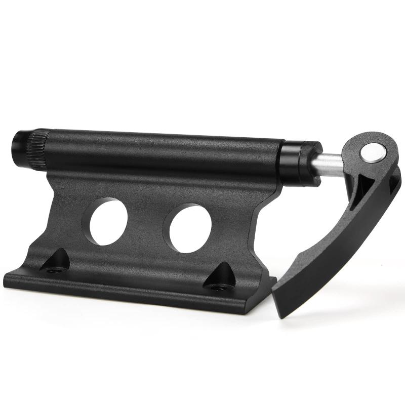 CXWXC 自転車 前フォーク受け スタンド クイックリリース、12mm/15mmスルーアクスル対応 車載と室内保管など用前輪を外した際、フォークエンドを固定して保護する固定保護用金具。対応規格：クイックリリース固定用穴と取付けネジが付きな...