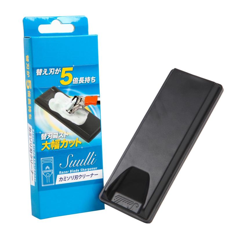 SUULLI【5倍長持ち】 剃刀 カミソリ 刃 クリーナー 剃刀 五枚ば 両刃 ひげそり 替刃コストを大幅カット 男女兼用【替刃5倍長持ち】日本ブランド、カミソリ替刃をクリーニングする事によって5倍長持ちします【特殊素材がカミソリ刃の汚れを...