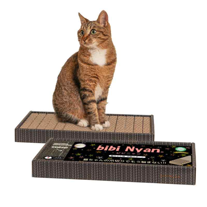 bibi Nyan 爪切り不要の爪とぎボード