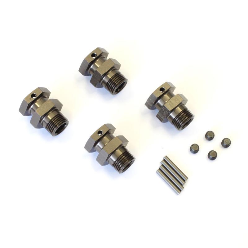 京商 ホイルハブ (L/ガンメタリック/ST-RR Evo/4セット) ラジコン用パーツ IFW328GM<b>対象性別 :</b>男の子<b>対象年齢 :</b>14.0歳から