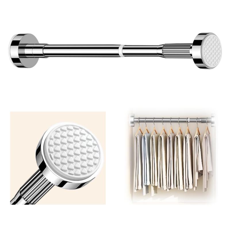 つっぱり棒 強力 突っ張り棒 伸缩杆 つっぱり棒長い ステンレス 押入れ お風呂 おしゃれ 短い クローゼット 耐過重【長さ調節可能 高い耐荷重能力】 異なる仕様で、耐荷重も非常に優れています。50CM - 80CMは200キロに耐えること...