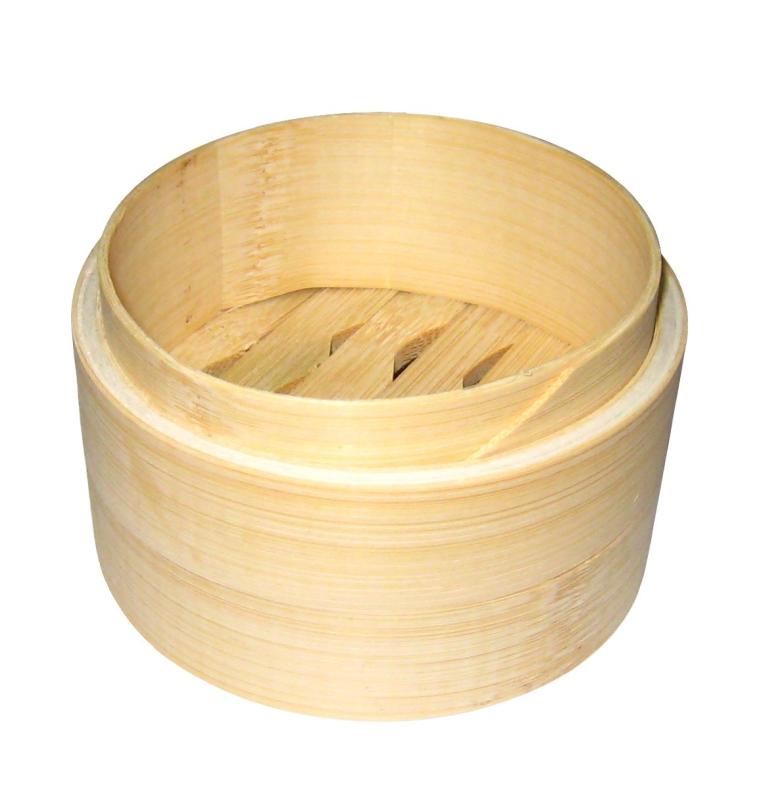 竹 中華セイロ 身 10cm外寸 :φ100mm H54mm・内寸 :φ80mm 内高:H24mm製品重量:70g材質:竹