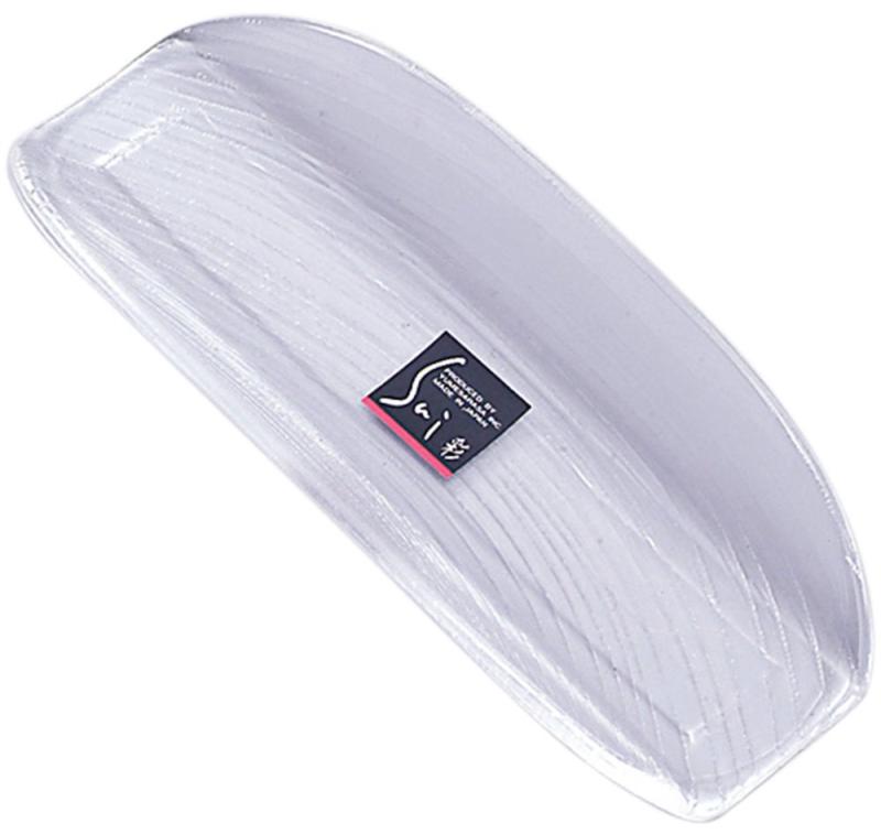 おしぼり受透明 2680サイズ:約全長168×幅72×高さ25mm重量:約50g材質:スチロール樹脂