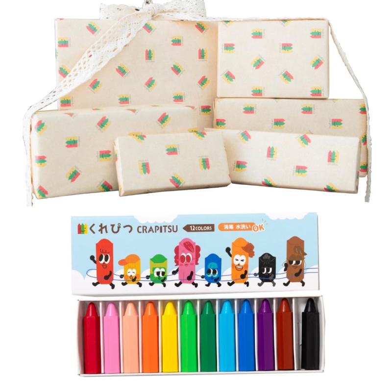 くれぴつ クレヨン お絵描きセット