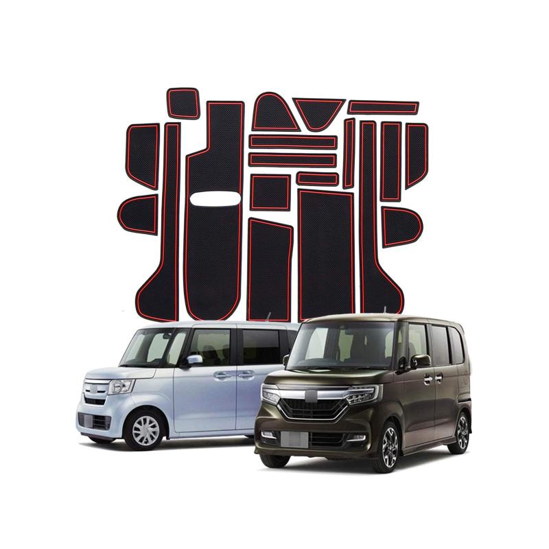 【CDEFG】新型 ホンダ専用 インテリアラバーマット PVC ポケットマット 騒音防止 ゴムマット ドレスアップ ノンスリップ 滑り止め 内装パーツ