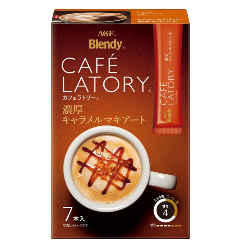 味の素AGF カフェラトリー濃厚キャラメルマキアート7本×4