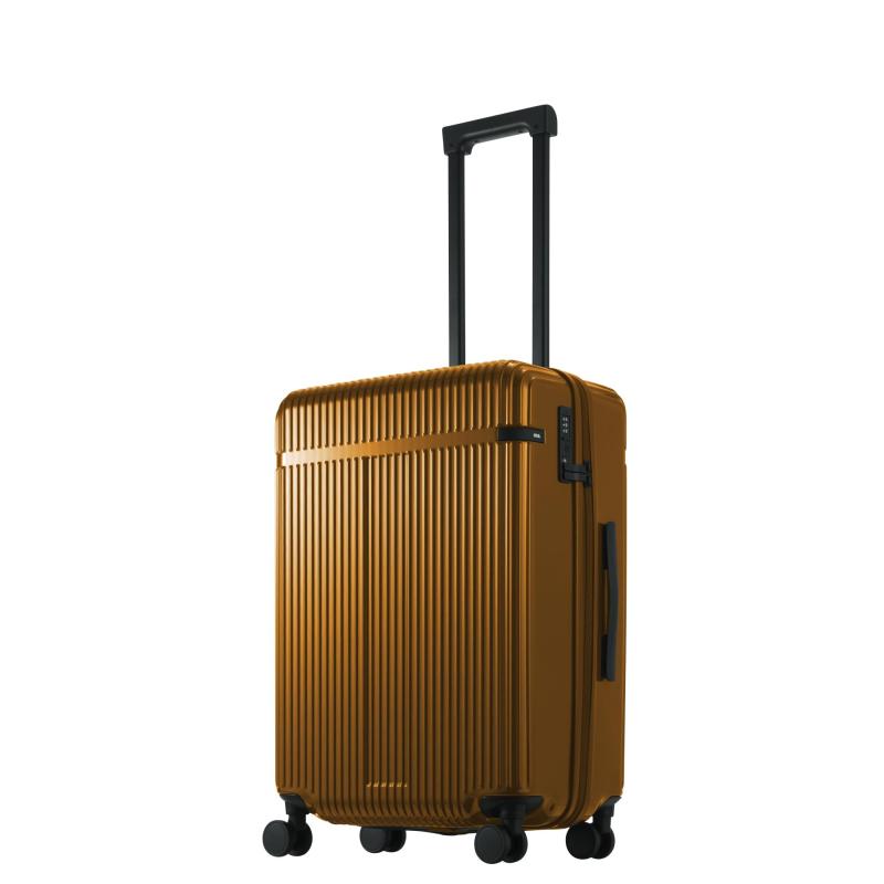 [ACE] エーストーキョー スーツケース mサイズ 3泊4日 4泊5日 54L 双輪キャスター サイドフック付 3.5kg キャリーケース キャリーバッグ リエント No.05762【外寸サイズ】 H64×W44×D26cm【容量】 54...