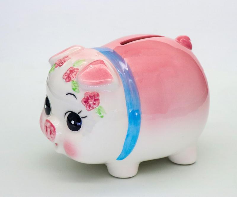 クラフトマンハウス ブタの貯金箱 レトロ 日本製