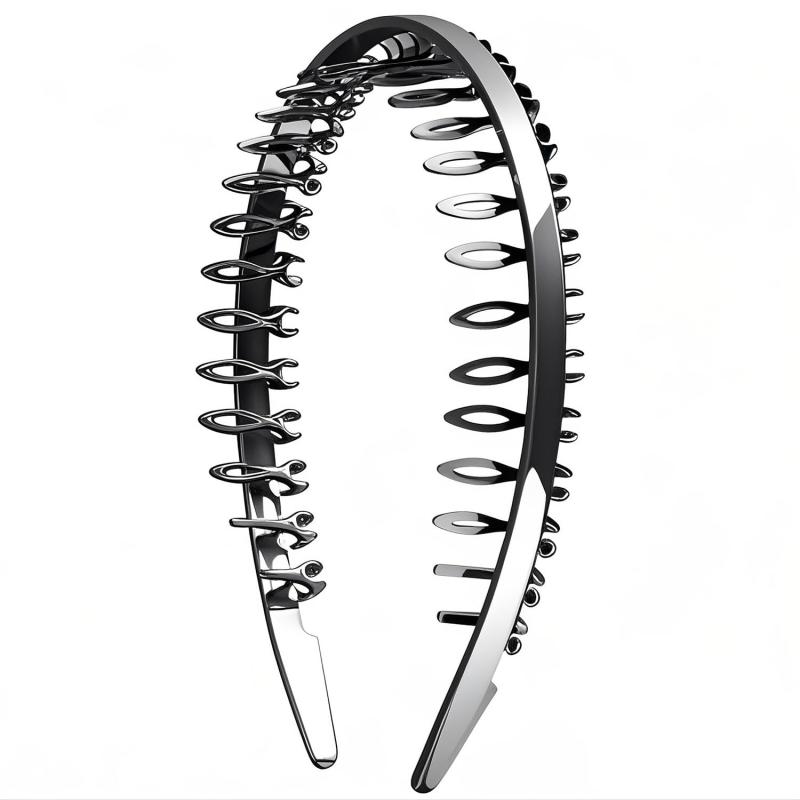 KISARG カチューシャ ヘアバンド コームタイプ 前髪留め メンズ レディース兼用 洗顔用