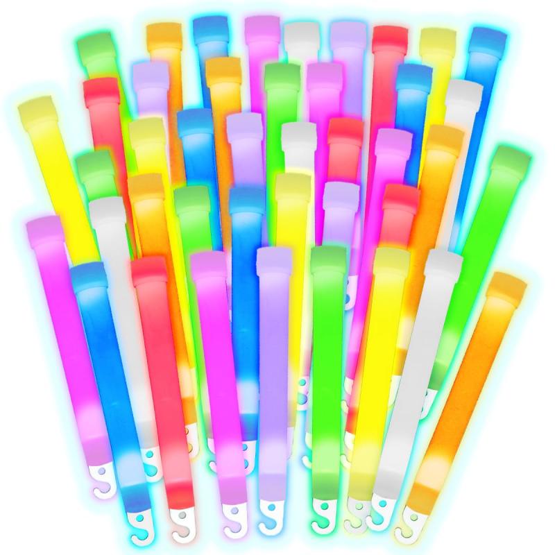 SALUDABLE ペンライト ケミカルライト コンサート ライブ 光る 長時間発光 8色ランダム【長時間持続する光】ポキッと折って発光開始のケミカルライト。一度折ると、約8〜12時間鮮やかな光が持続します。ライブやフェスだけでなく、夜間の...