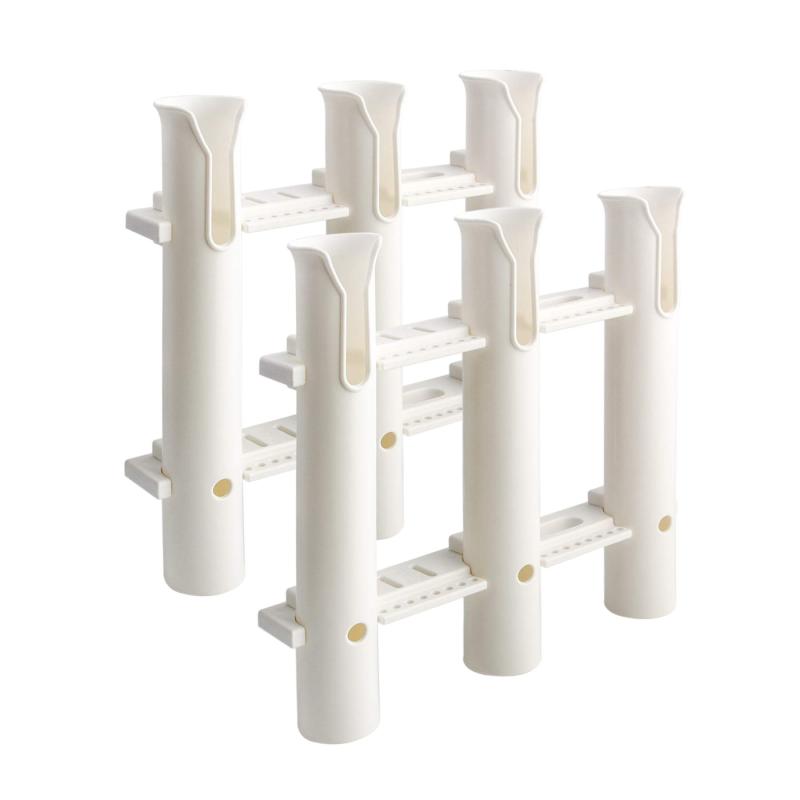 Booms Fishing TB1 ロッドホルダー ロッドスタンド 釣り道具収納 ボート用品 チューブ船、ボート、カヤック、カヌーフィッシングにロッド管理する最適なロッドホルダー三つのチューブはリールの位置合わせるためスロットとロッドを簡単...