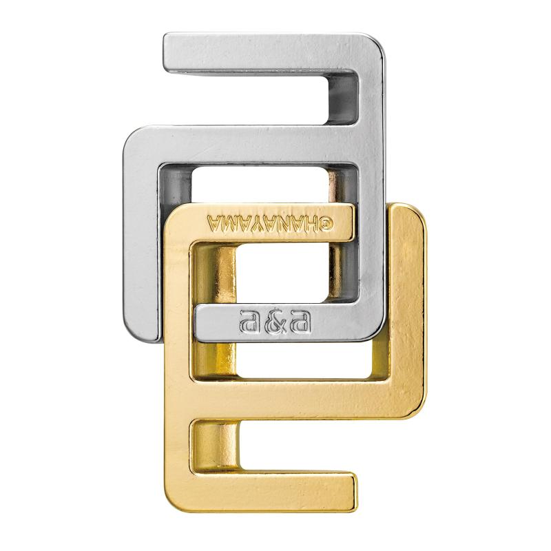 ハナヤマ(HANAYAMA) はずすパズル はずる CAST A&amp;A (キャスト エー&amp;エー) 【難易度レベル2】これぞ大人の知恵の輪。一度解けたからと言って、二度目も簡単に解けるとは限らない、何度も手軽に遊べるパズル。動き...