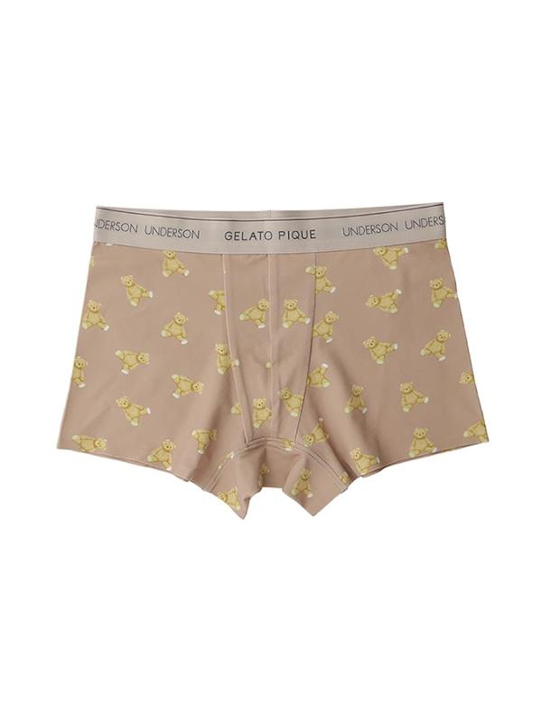 gelato pique(ジェラート ピケ) 【UNDERSON UNDERSON】HOMME総柄ボクサーパンツPHCP254916メンズ素材:本体:分類外繊維(和紙)55%、ポリエステル40%、ポリウレタン5%/ゴム部分:ナイロン63%、...