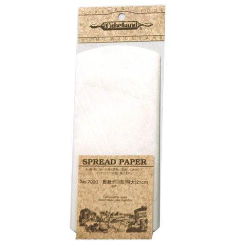 タイガークラウン 敷紙デコ型 特大 21cm 20ピース V-7020サイズ:210×1×80mm材質:グラシン紙