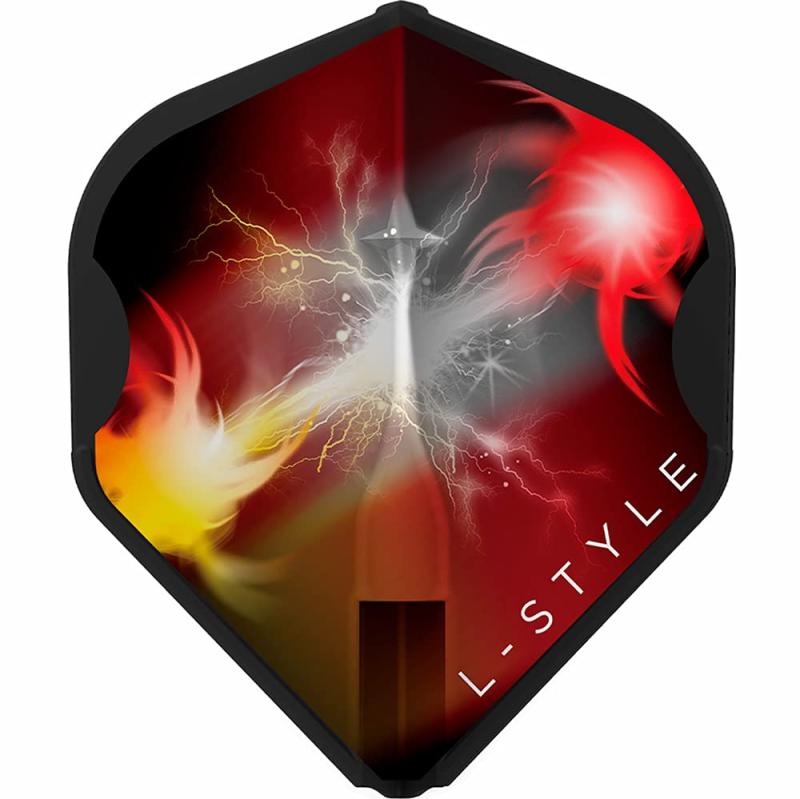 エルスタイル ダーツ フライト L-Flifht EZ メンサー・スルホビックモデル ver.1 Fusion スタンダード ブラック仕様：エルスタイル仕様：エルスタイル仕様：エルスタイル仕様：エルスタイル仕様：エルスタイル