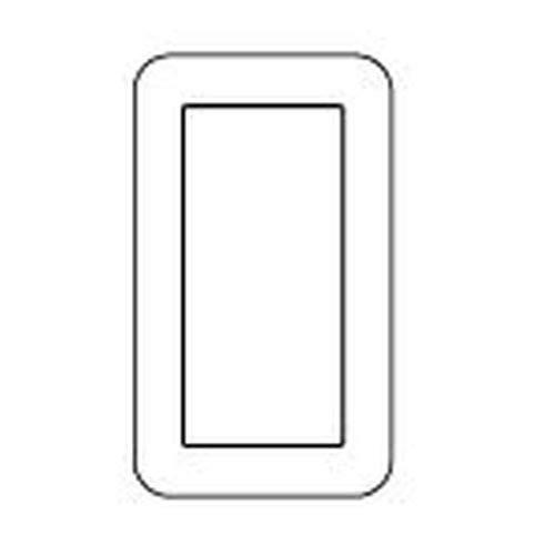 パナソニック(Panasonic) コスモシリーズワイド21 スイッチ用腰高プレート 1連用 ホワイト WTC7051Wカラー:ホワイトラウンド1連用発売日:2001年3月21日