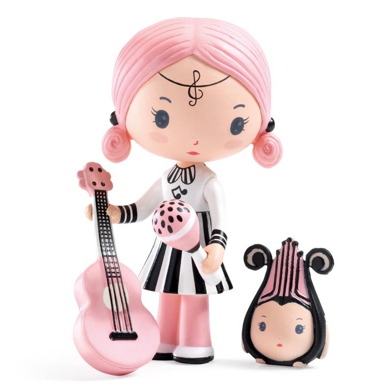 DJECO ジェコ tinyly ティーニー シドニー＆ジック 人形 ドール お人形 おままごと 知育玩具 かわいい 北欧 おしゃれ モンテッソーリ 4歳 5歳 6歳 7歳 8歳 9歳 10歳 女の子 入園祝い 入学祝い プレ【フランス老舗...