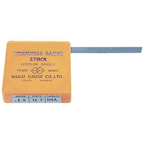 DIA ピストンストックフイラーゲージ0.05X1m FT0.05M1厚み寸法(mm):0.050リーフ幅(mm):12.7長さ(m):1