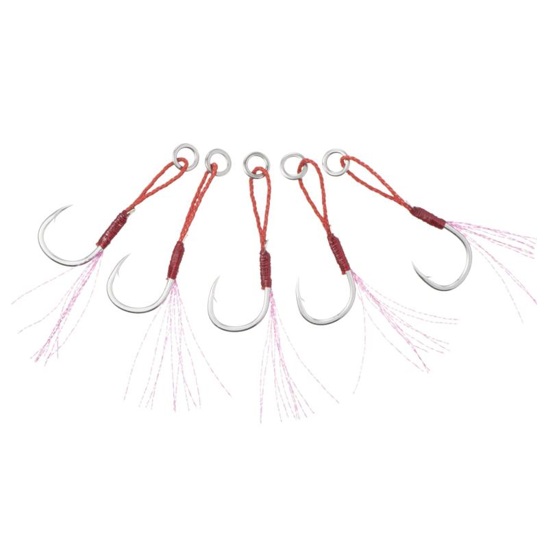 メジャークラフト アシストフック ジグパラ アシストフックLL JP ASSIST HOOK ルアーライトショアジギングの定番ジグ「ジグパラ」に標準装備している標準アシストフックや魚皮を使用した魚の本能を刺激する「鯖皮」仕様、ボトム中止でア...