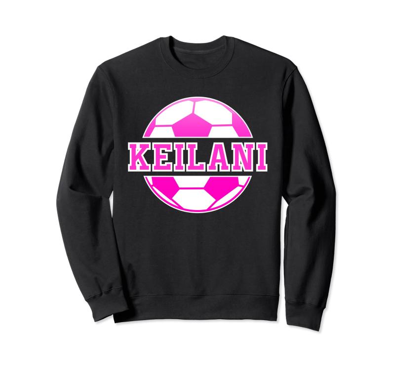 Keilani ガールズ サッカープレイ フットボール スポーツファンボール トレーナーガールズ サッカー プレイ フットボール スポーツ ファン ボールのデザインは、サッカーをするのが大好きで、フットボールのスポーツゲームの試合観戦を楽し...