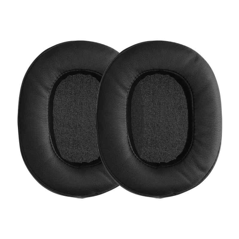 kwmobile 2x ヘッドホンカバー Sony WH-L600対応 交換用イヤーパッド - クッション PUレザー 黒色ぴったり: Sony WH-L600対応エレガントなレザー風: この交換用イヤークッションは、外側に耐久性のあるPU...