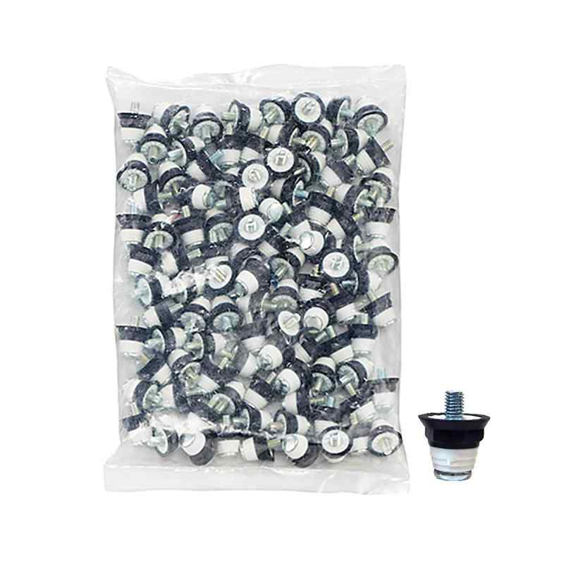 LINDSPORTS メタルチップ付ナイロンポイント 1袋100個入り ラグビースパイク用ポイントスパイクへ取り付ける際は、六角レンチタイプのポイント回しが必要です。