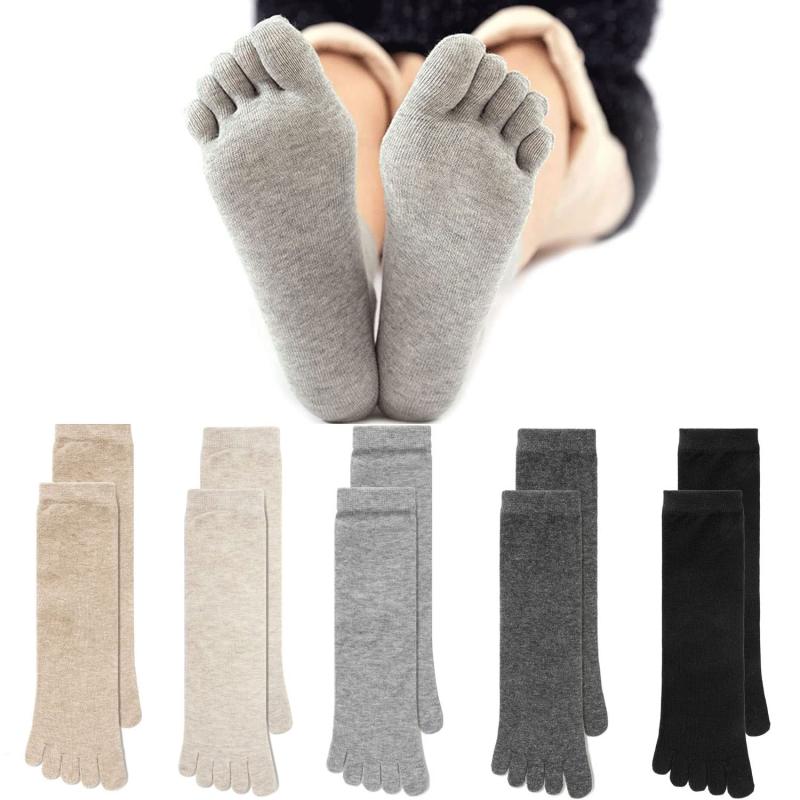 [GUGULUZA] 5本指ソックス レディース 5本指靴下 綿通気性 かわいい 綿 ショートソックス 女性 レディース靴下 通年 通気防臭 セット五本指：5本の指部分がそれぞれ独立しており、水虫の予防に助かります。また足指のバランスを正常...