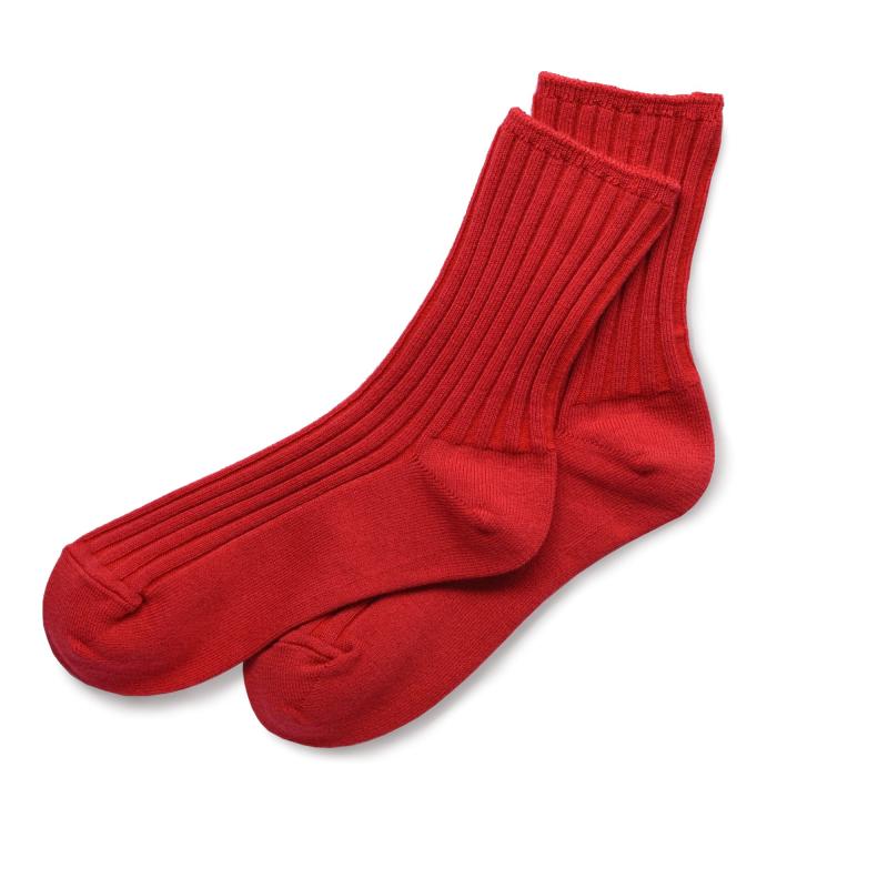 nicomako（ニコマコ） 日本製 2足組 表糸綿100％ ゆったり編み 22～25cm 足にやさしい レディース 靴下 赤くつ下 赤 set1106nicomako（ニコマコ） の商品。シンプルなデザインの表糸綿100％でコーマ綿仕様な...