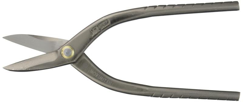 盛光 本職板金鋏 SLDトルネード柳刃240mm HSLD3324:日本●砂鉄系ハガネ日立安来SLD鋼を刃に使用しています。●グリップ部に凹凸加工を施しハンドリングの良さを実現しました。●表面はニッケルメッキにカチオン塗装仕上げです。●ステ...