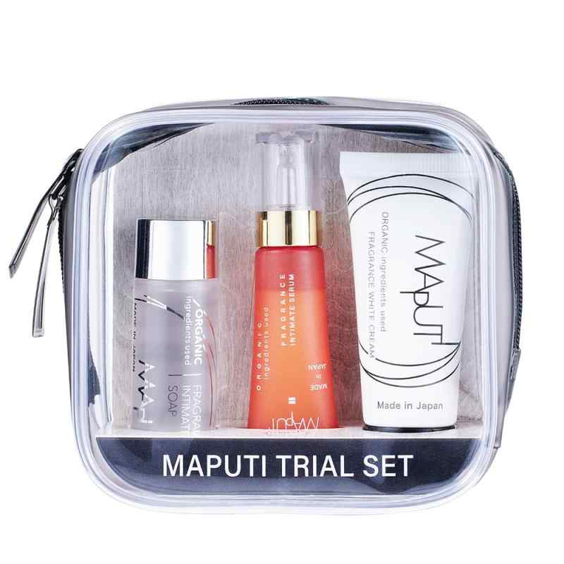 MAPUTI（マプティ）デリケートゾーンケア トライアルセット内容量：デリケートゾーン用ソープ 20ml、 デリケートゾーン用美容液 10ml、 デリケートゾーン用クリーム 20ml原産国：日本ブランド名：MAPUTI（マプティ）分類：デリ...