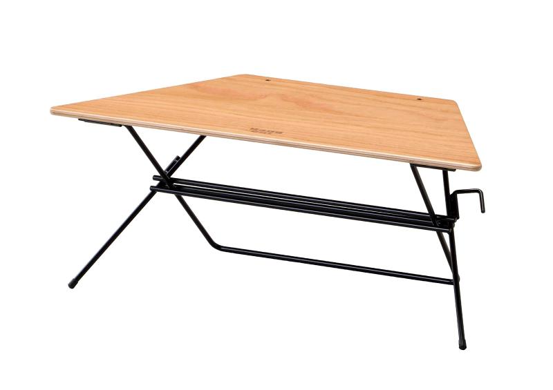 ハングアウト(Hang Out) 焚き火 テーブル アーチテーブル Arch Table FRT-73WD ウッド 単品セット内容：本体（脚、天板)材質：天板（合板オーク突板貼り、ウレタン塗装）、スチール（粉体塗装）使用サイズ：680×30...