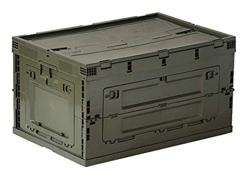 オリコン シェルフ ori-con shelf 80L [ オリーブドラブ ]【サイズ】組立て：(約)幅64.5×奥行44×高さ36cm/折畳み：(約)幅64.5×奥行44×高さ8.8cm/内寸：(約)幅60.7×奥行39.9×高さ32.7...