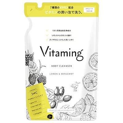 Vitaming バイタミング リフレッシング・ボディソープ 500ml レモン&amp;ベルガモットの香り シリーズ