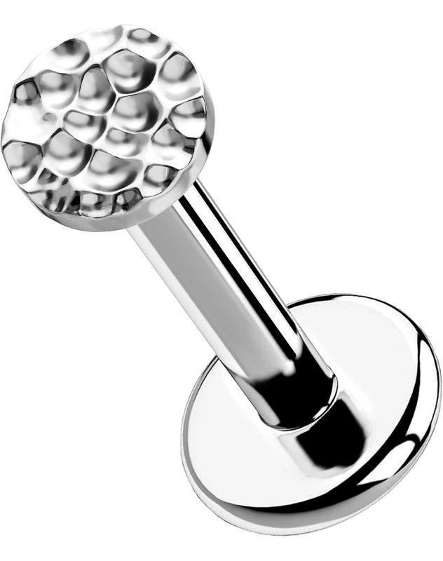 [OUFER Body Piercing] ボディピアス ラブレピアス ジュエリー チタン製 ヘリックスピアス 16G/18G/20G フラットバック 押し込み式 リップ 鼻ピアス ノストルピアス スレッドレス トラガス コンク ロ当社のト...