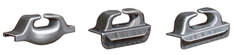 ファインモールド 1/700 ナノ・ドレッドシリーズ フェアリーダーセット プラモデル用パーツ WA26プラモデル本体は含まれません。組み立てには別途工具等が必要。