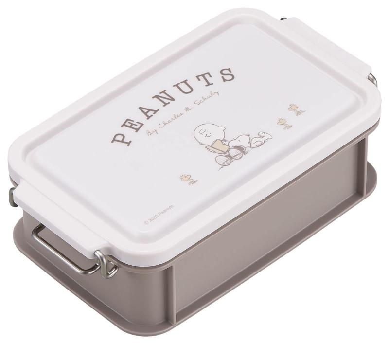OSK コンテナランチボックス PEANUTS EVERYDAY CNT-600内容量:600mlサイズ:190×109×H58素材:本体・仕切:PP フタ:AS 止め具:ステンレス パッキン:シリコーンゴム