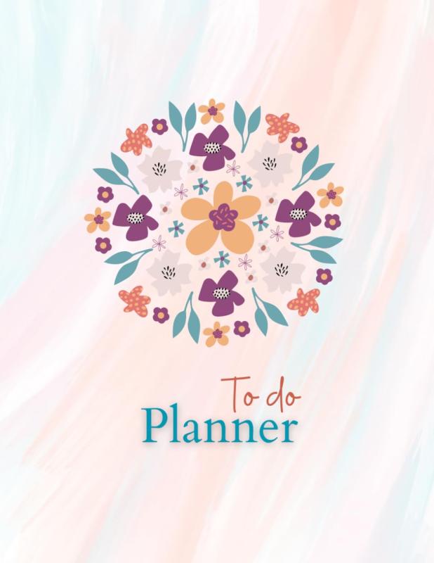 Undated Weekly &amp; Monthly Planner: Large design, Top Priorities, Goal Tracker, Monthly recap notes and more to enhanc...