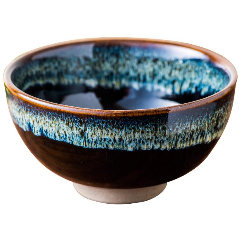 山下工芸(Yamashita kogei) 丼 黒釉 φ15×H8.2cm 日本製 小石原焼 丸丼 小 453048サイズ:φ15×H8.2cm