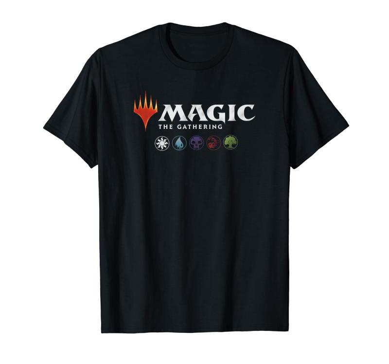 Magic: The Gathering Mana Logo TシャツOfficially Licensed Magic: The Gathering Apparel19WCMG00064A-001