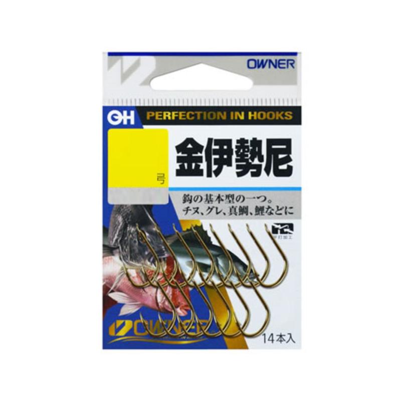 OWNER(オーナー) バラ 金伊勢尼 15号形態：バラ号数：15号魚種：鯉/フナ/チヌ/グレ/真鯛