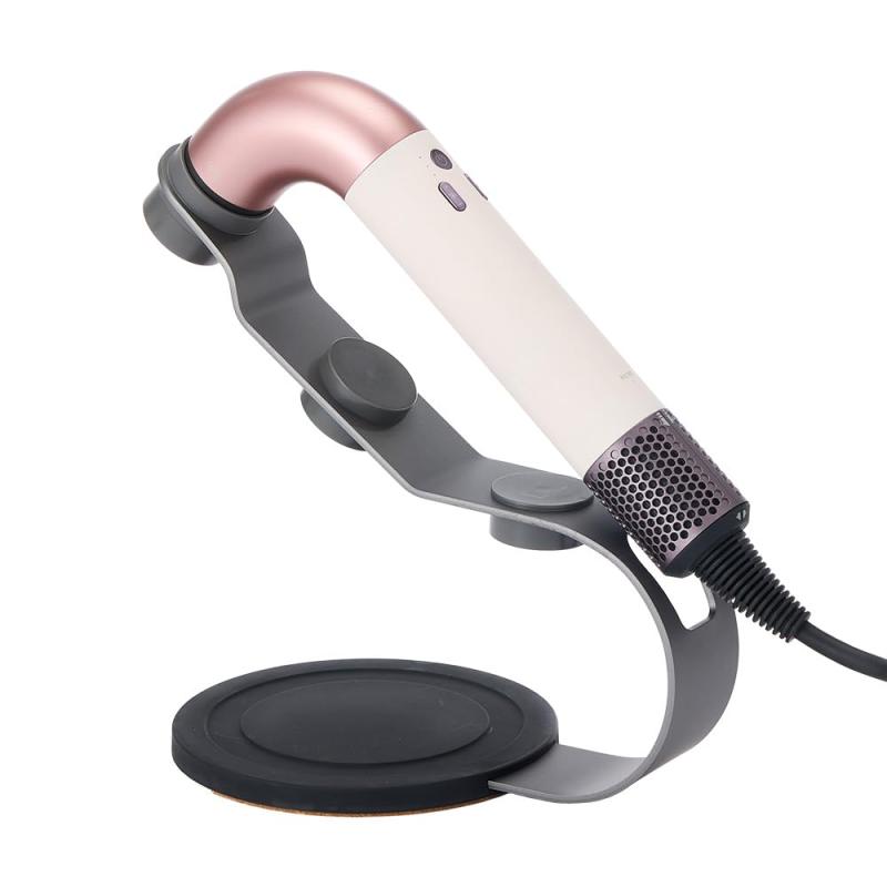 ドライヤースタンド ヘアドライヤーホルダー スチール製 新アタッチメント対応 HD17対応DYSON対応：HD17対応可能なアタッチメント：低温ツール、速乾ツール、なめらかツール置くだけ、強力なマグネット、ピタッとくっつけますコンパクト、丈...