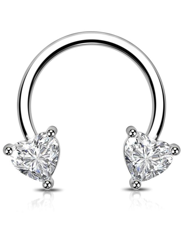 OUFER Body Piercing Helix Piercing Hoop Earring Bar 16G Daith Tragus Rook Septum Ring Jewellery 316L Cartilage Earring H...