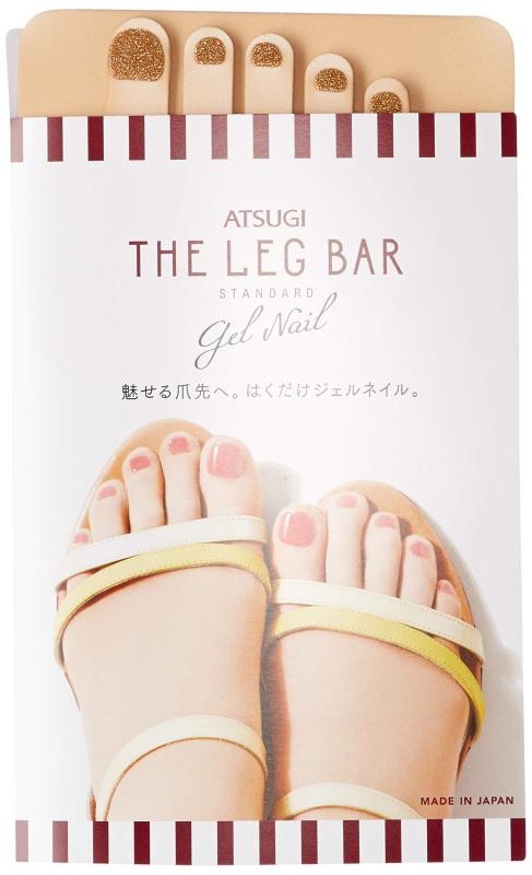 [アツギ] ストッキング THE LEG BARa ジェルネイルストッキング ラメネイル風 FP16900 レディースSIZE:ML ヒップ/身長(メーカー表示サイズ:85cm~98cm/150cm~165cm)SIZE:M~L ヒップ/身...
