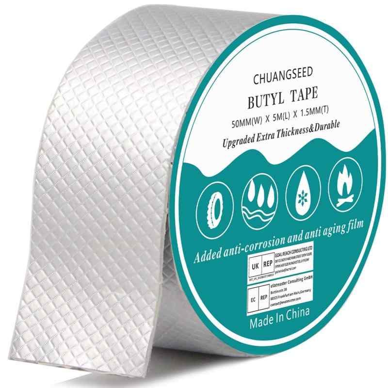 強力アルミ箔ブチルテープ防水パイプ補修テープブチルテープ絶縁難燃水漏れ配管キッチン屋外コンクリート亀裂多目的【アルミ箔ブチルテープ】アルミ箔ブチルテープは、ブチルゴムを主原料とし、他の助剤と合わせ、アルミ箔を基材フィルムとし、高度な技術加工...